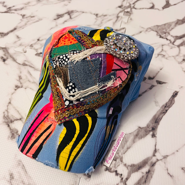 Cut From A Different Cloth Cap 9- Powder Blue Cap – Cierra Lynn Collection